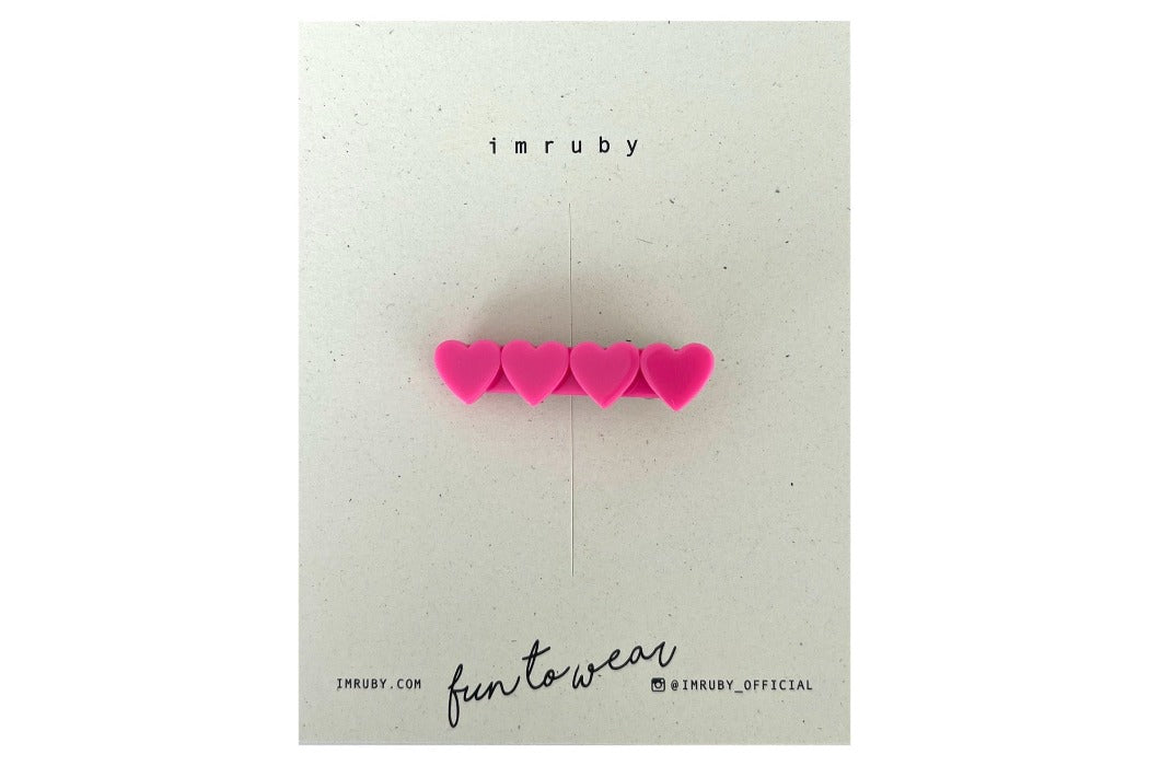 BARBIE heart clip – imruby